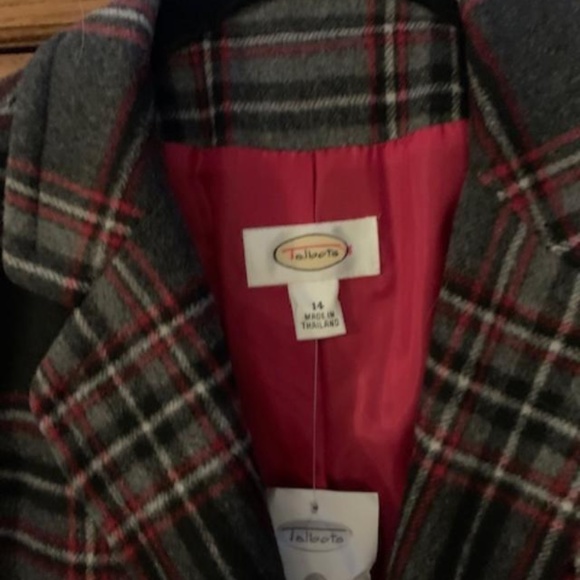 Talbots | Jackets & Coats | Plaid Jacket Wool Talbots | Poshmark